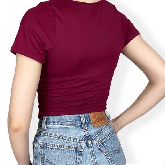 Get Fashionized | Tops | New Super Soft Square Neck Double Layered ...